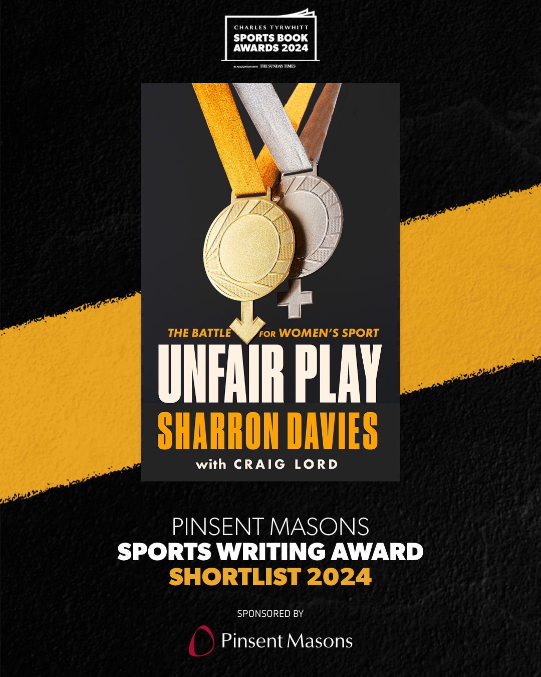 Unfair Play by Sharron Davies and Craig Lord has been Shortlisted in ...